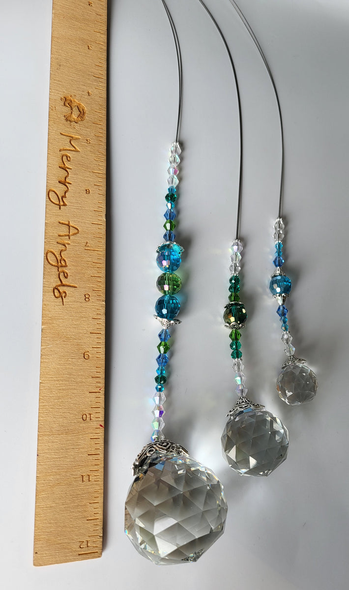 Trio of suncatchers – Merry Angels